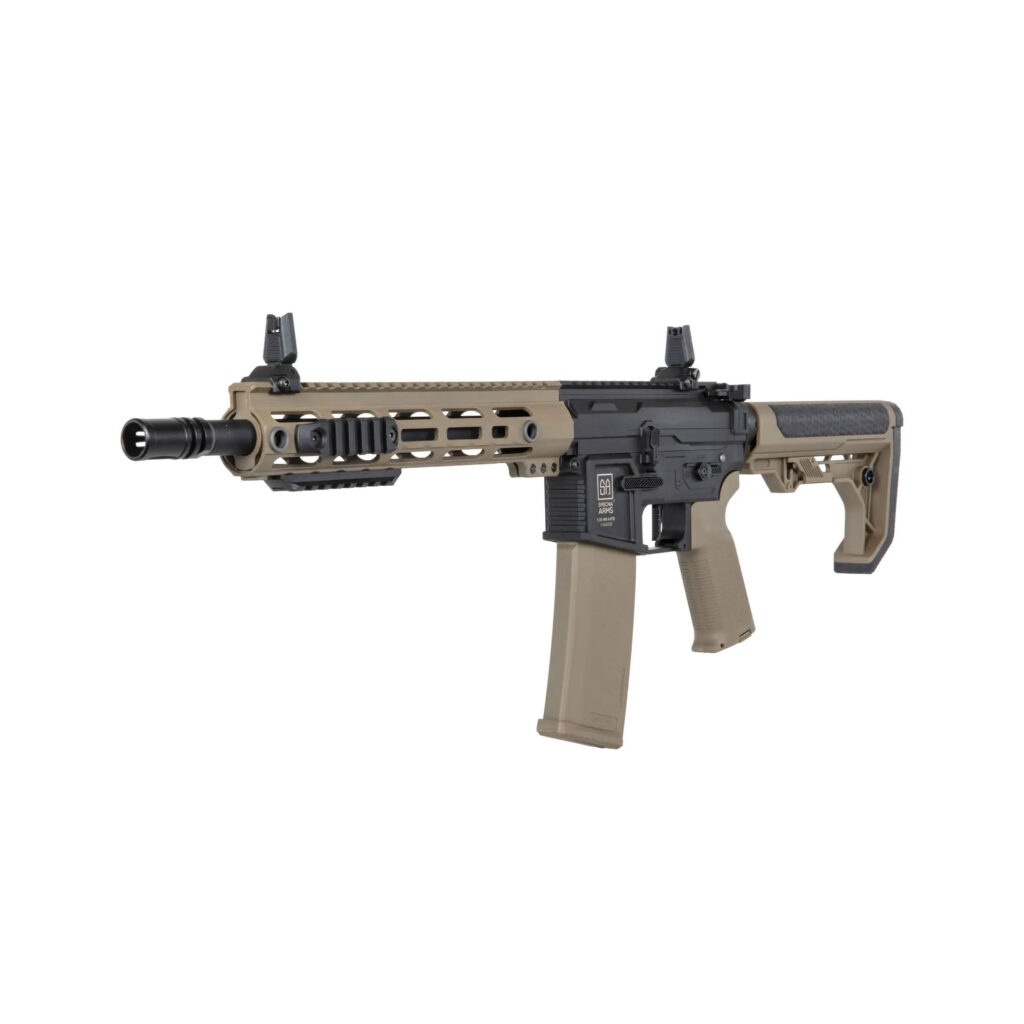 Pusca Airsoft Specna Arms SA-F05-RL FLEX HAL Negru Tan - Dakka